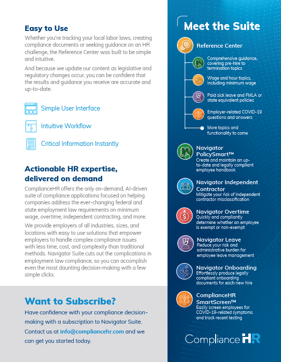 Reference Center Infographics